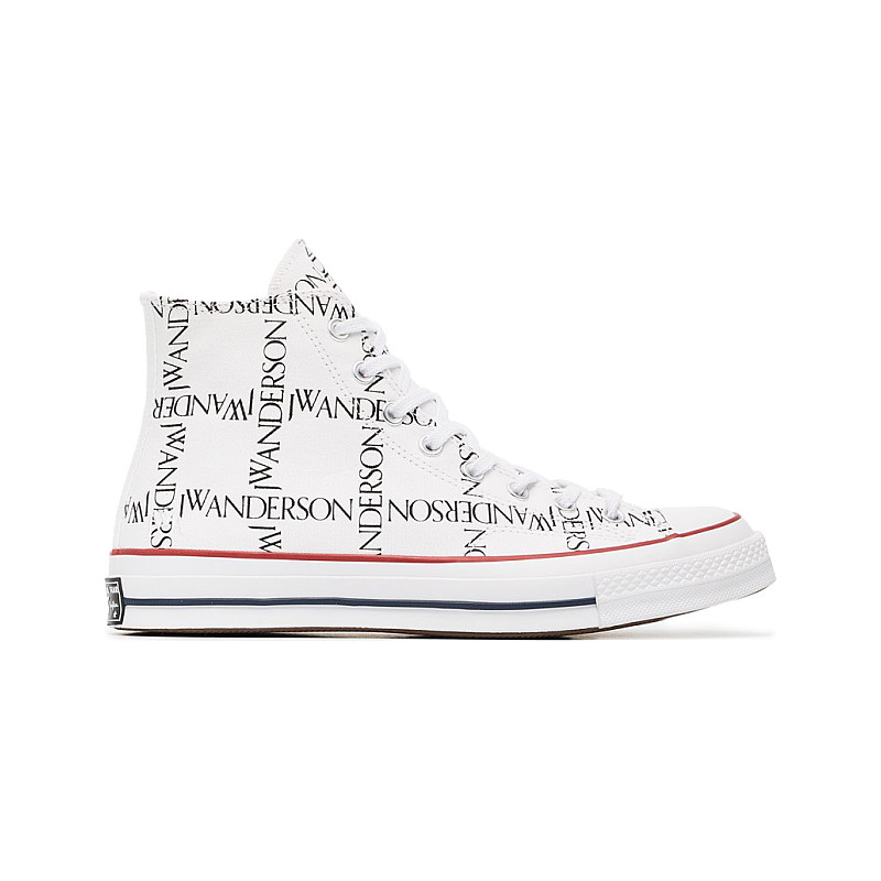 Converse Converse Chuck Taylor All-Star 70 Hi Grid JW Anderson White ...